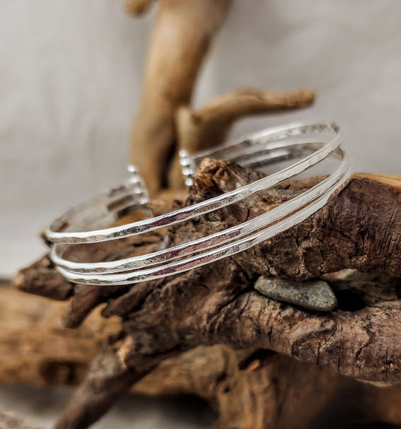 3 Strand Pin Cuff - Adjustable - Little Gypsy's Fine Jewelry, Gifts ...