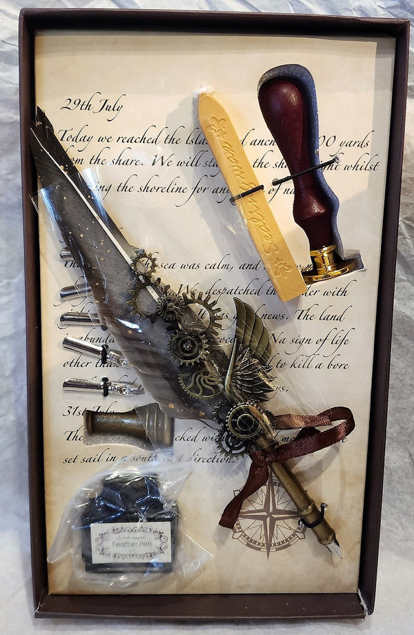 Calligraphy Sets - Stampunk inspired - Little Gypsy's Fine Jewelry ...