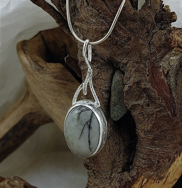Network Stone - organic silver - Little Gypsy's Fine Jewelry, Gifts ...